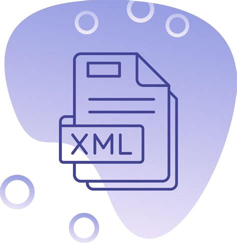 Xml Gradient Bubble Icon 37434291 Vector Art At Vecteezy
