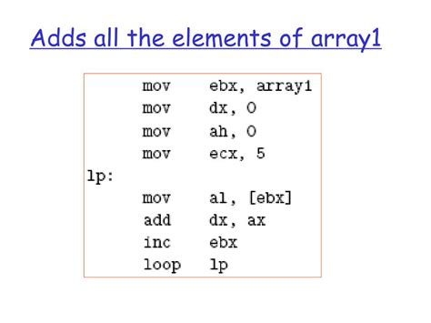 Ppt Computer Architecture And Operating Systems Cs 3230 Assembly Section Lecture 8 Powerpoint