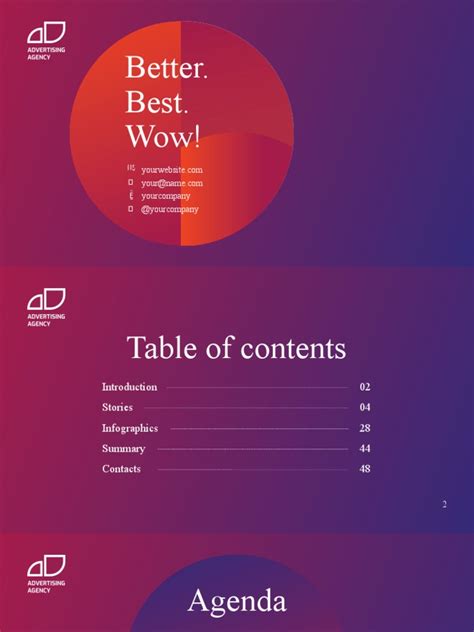 Advertising Agency Powerpoint Presentation Template Pdf