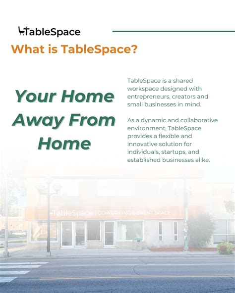 Tablespace Offices Coworking And Event Space What Is Coworking
