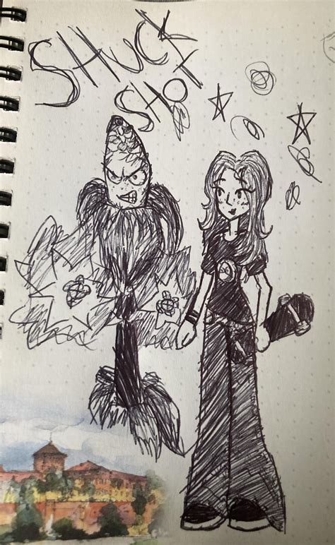 awesome kernel corn sketch i did 🌽 i m also there because i drew me