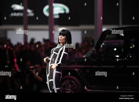 Jessie J Performs Live During Beijing International Automotive