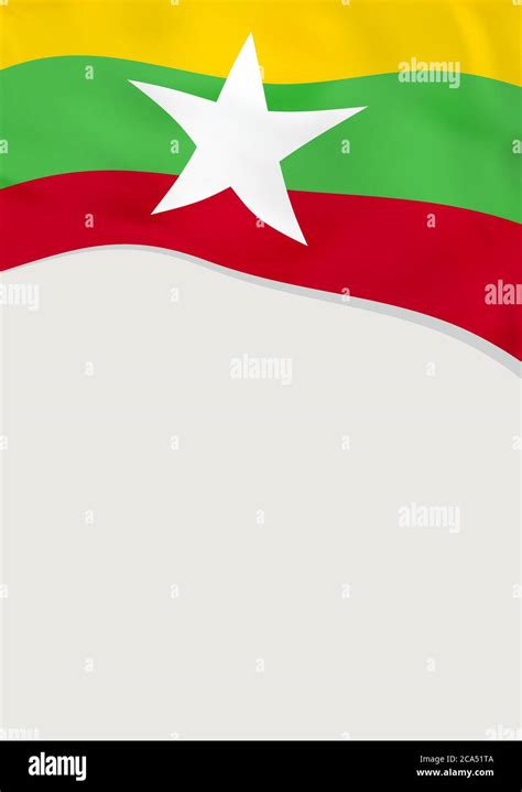Myanmar Leaflet Stock Vector Images Alamy