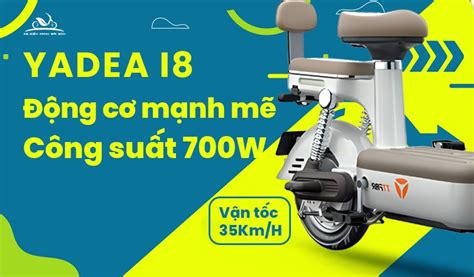 Xe Đạp Điện Yadea I8 Chính Hãng Xe Điện Yadea