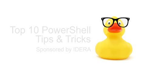 My Top 10 Powershell Tips And Tricks Virtually Sober
