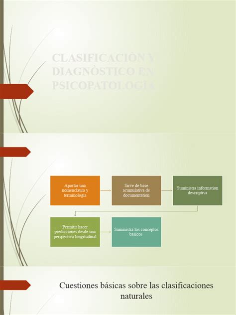 Clasificaciòn Y Diagnòstico En Psicopatologìa Descargar Gratis Pdf