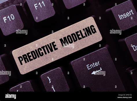 Text Sign Showing Predictive Modeling Business Idea Maintenance