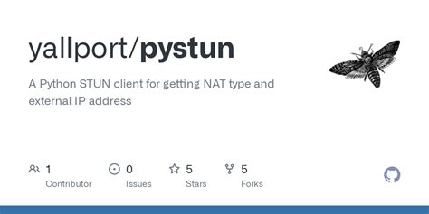 Github Yallport Pystun A Python Stun Client For Getting Nat Type And