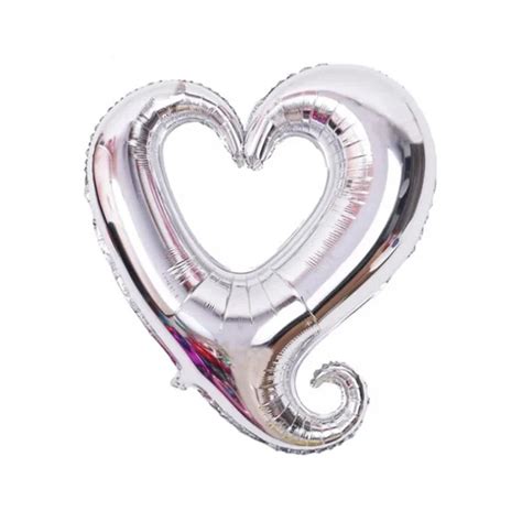 6 шт 24 дюйма Сердце Фольга шар Юбилей шар для ко Дню Святого Валентина Вечеринка дня рождения