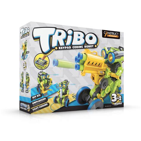 Κατασκευή tribo 3 in 1 keypad coding robot