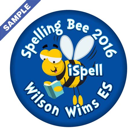 Custom Metal Button School