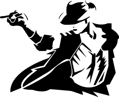 Michael Jackson Silhouette The Iconic Art Of A Dance Legacy