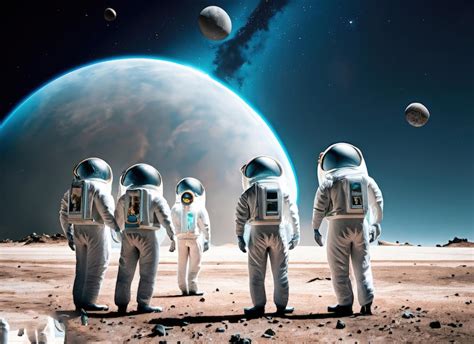 Premium Ai Image An Space Exploration On Planet With Astronaut