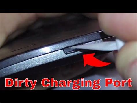 How To Clean A Dirty Phone Charging Port Clean Phone Iphone Information Phone Charging