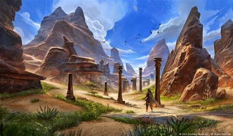 The Elder Scrolls Online Concept Art By Jeremy Fenske Hammerfell