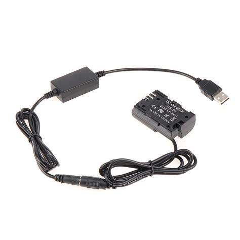 Dr E Dc Coupler Lp E Decoded Dummy Battery Usb Cable For Canon D D D D Ebay