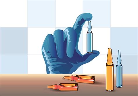 Vaccines Ampoules Vector 141735 Vector Art At Vecteezy