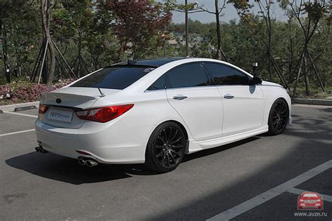 Тюнинг Hyundai Sonata Sedan 2012, фото тюнинга Хендай Соната 2012