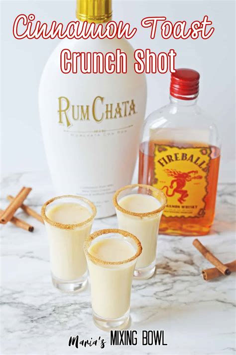 Cinnamon Toast Crunch Shot Recipe Rum Chata