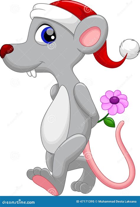 Cute Mouse Cartoon Stock Illustration Image 47171395