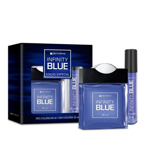 Kit Deo Colônia 95ml Deo Colônia 20ml Infinity Blue Phytoderm