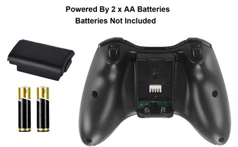 4x Battery Pack Cover Shell Case For Xbox 360 Wireless