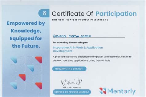 swathi gudipudi on linkedin ai webdevelopment mentorly