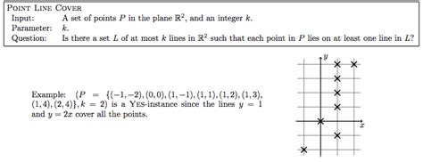 Solved FPT Algorithm For Point Line Cover MCA IGNOU GROUP