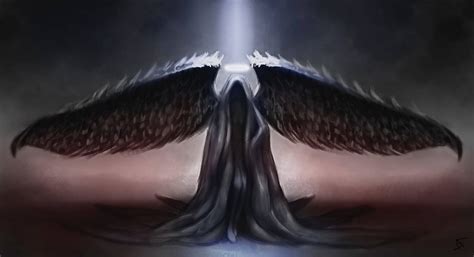 Dark Medieval Angel Wallpaper Dark Angel 3d Fantasy Angel Dark Hd