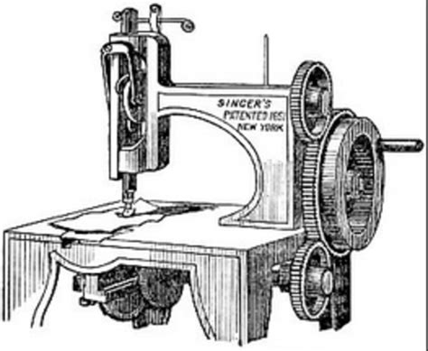 From The Industrial Revolution Sewing Machine