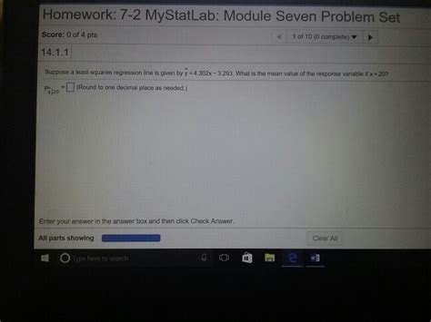 solved suppose a least squares regression line is given by y