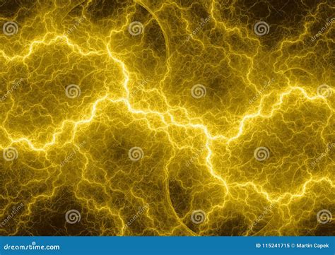 Hot Yellow Lightning Stock Illustration Illustration Of Charge
