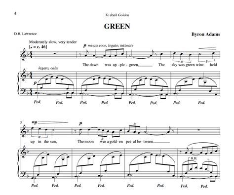Three Songs Harp Column Music