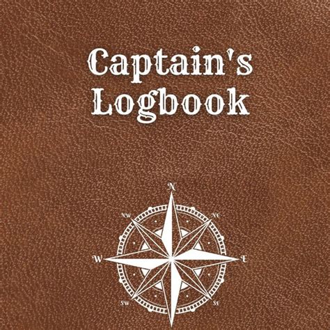 Captains Log Book Etsy