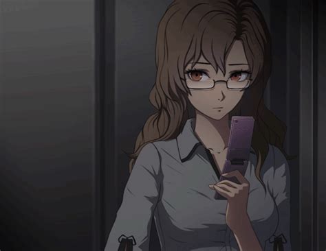 Kiryuu Moeka Moeka Kiryū Anime  Steins Gate Anime Гифки Аниме Гифка Anime 