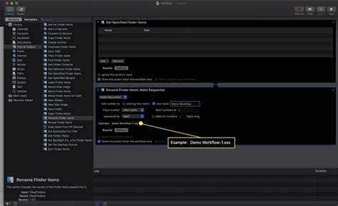 Using Automator To Rename Files And Folders