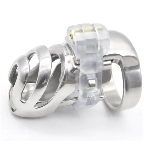 Detachable Prince Albert Lock Chastity Cage Topchastity