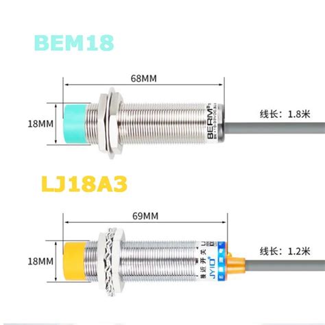 Inductive Proximity Sensor Lj18a3 8 Z Bx Metal Detecting Npn 2 3 Wire Dc 6 36v Eur 6 92