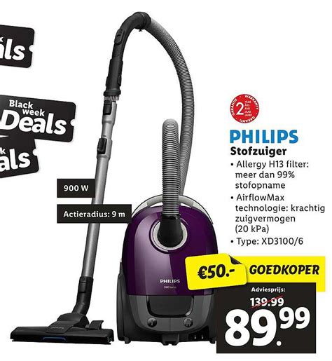 Philips Stofzuiger Aanbieding Bij Lidl