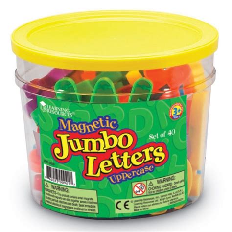 Set Litere Mari De Tipar Magnetice
