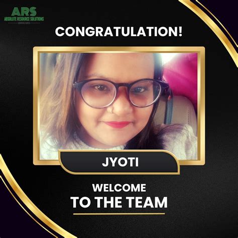 ars process solutions and consultants pvt ltd on linkedin newteammember welcometotheteam