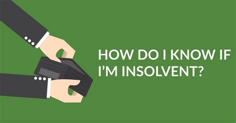 How Do I Know If Im Insolvent