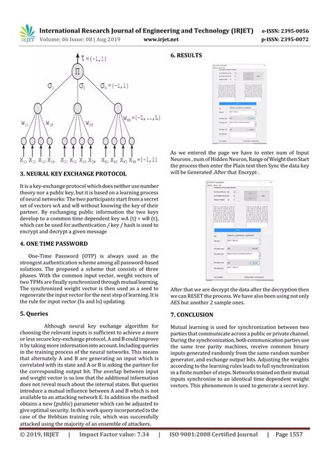 Irjet Symmetric Cryptography Using Neural Networks Pdf