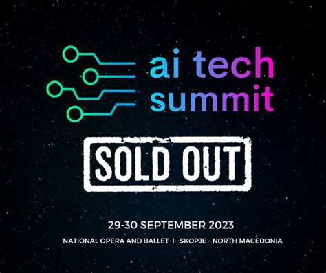 Tbm Ai Tech Summit On Linkedin Aitechsummit Soldout Seeyounextyear