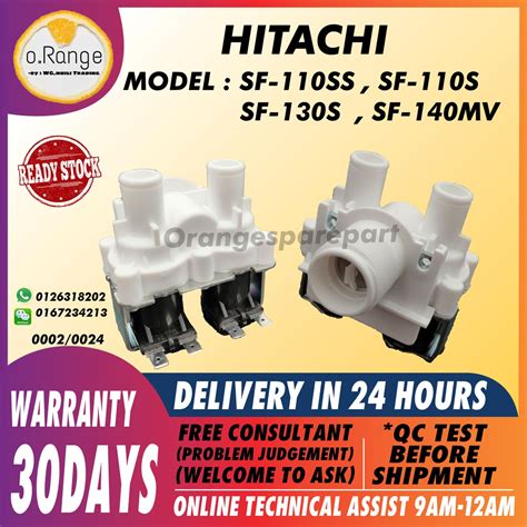 Sf 110ss Sf 110s Sf 130s Sf 140mv Hitachi Washing Machine Water