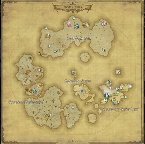 Ffxiv Endwalker Aether Currents Ultima Thule Map Locations
