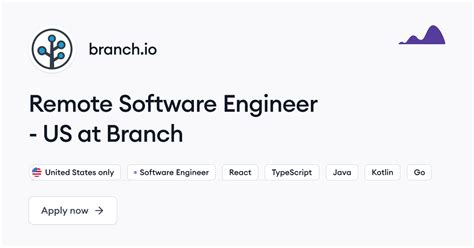 Branch Hiring Software Engineer Us • Remote Work From Home Himalayas