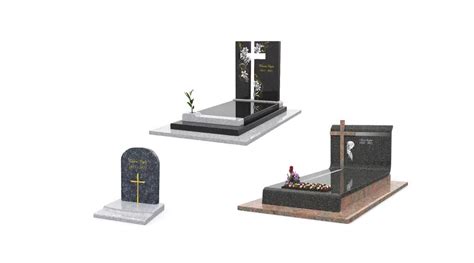 Modèles De Monuments Funéraires Avec Croix Gpg Granit