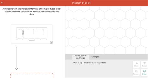 solved problem 34 of 34 a molecule with the molecular