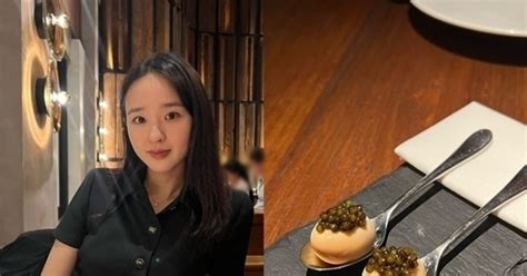 임신 손연재 근황 공개9세 연상 ♥남편이랑 싱가포르 레스토랑 갔나봐